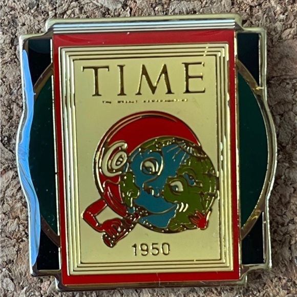 Coca Cola | Jewelry | Vintage Coca Cola 95 Time Magazine Enamel Pin ...